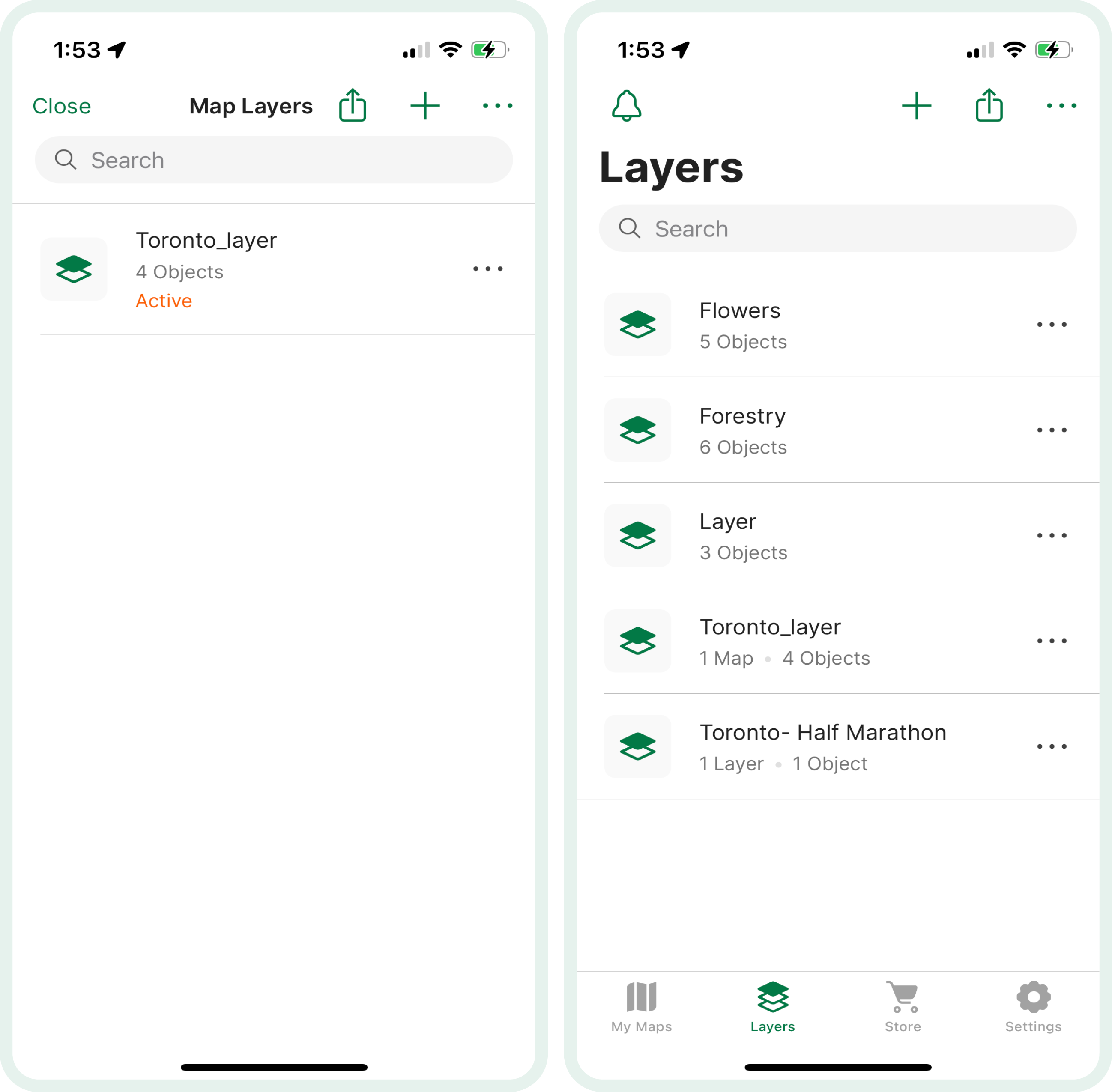 Managing map layers – Avenza Maps