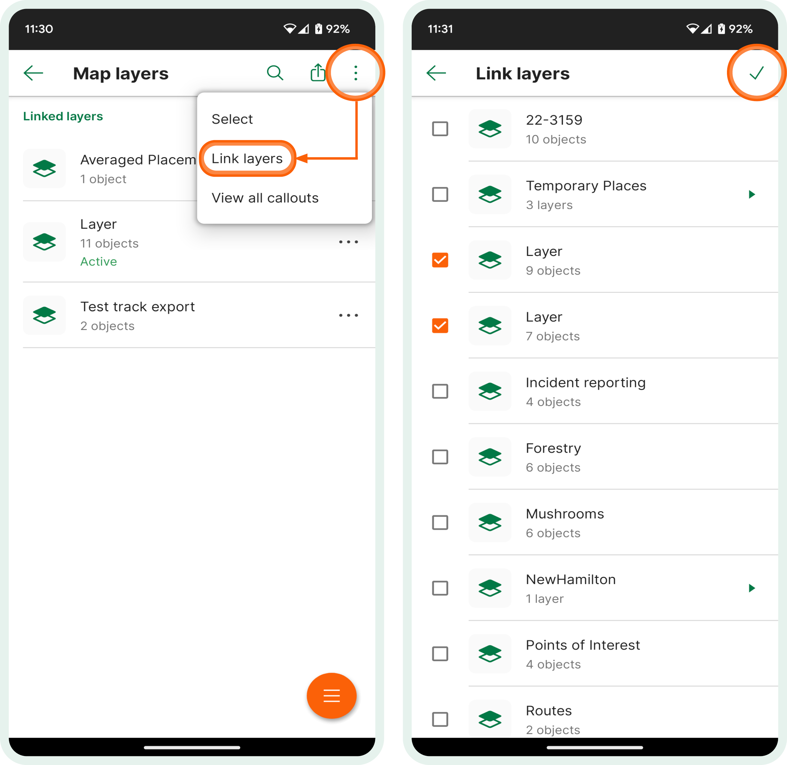 Managing Map Layers Avenza Maps