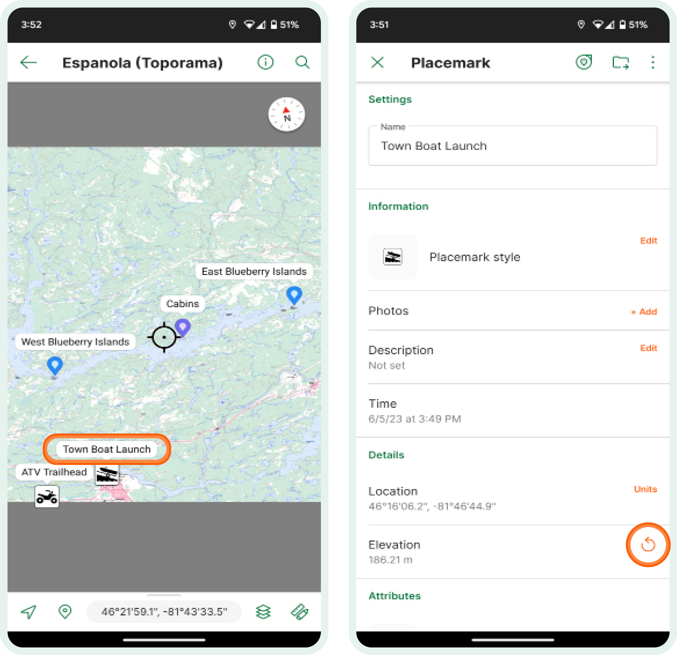 Adding a placemark – Avenza Maps