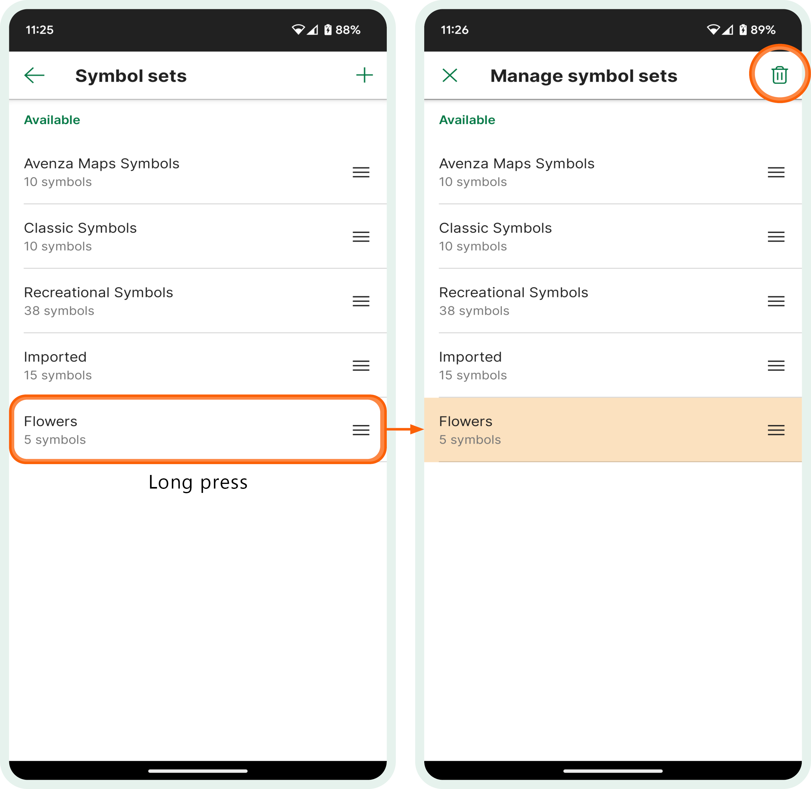 Manage Symbol Sets – Avenza Maps