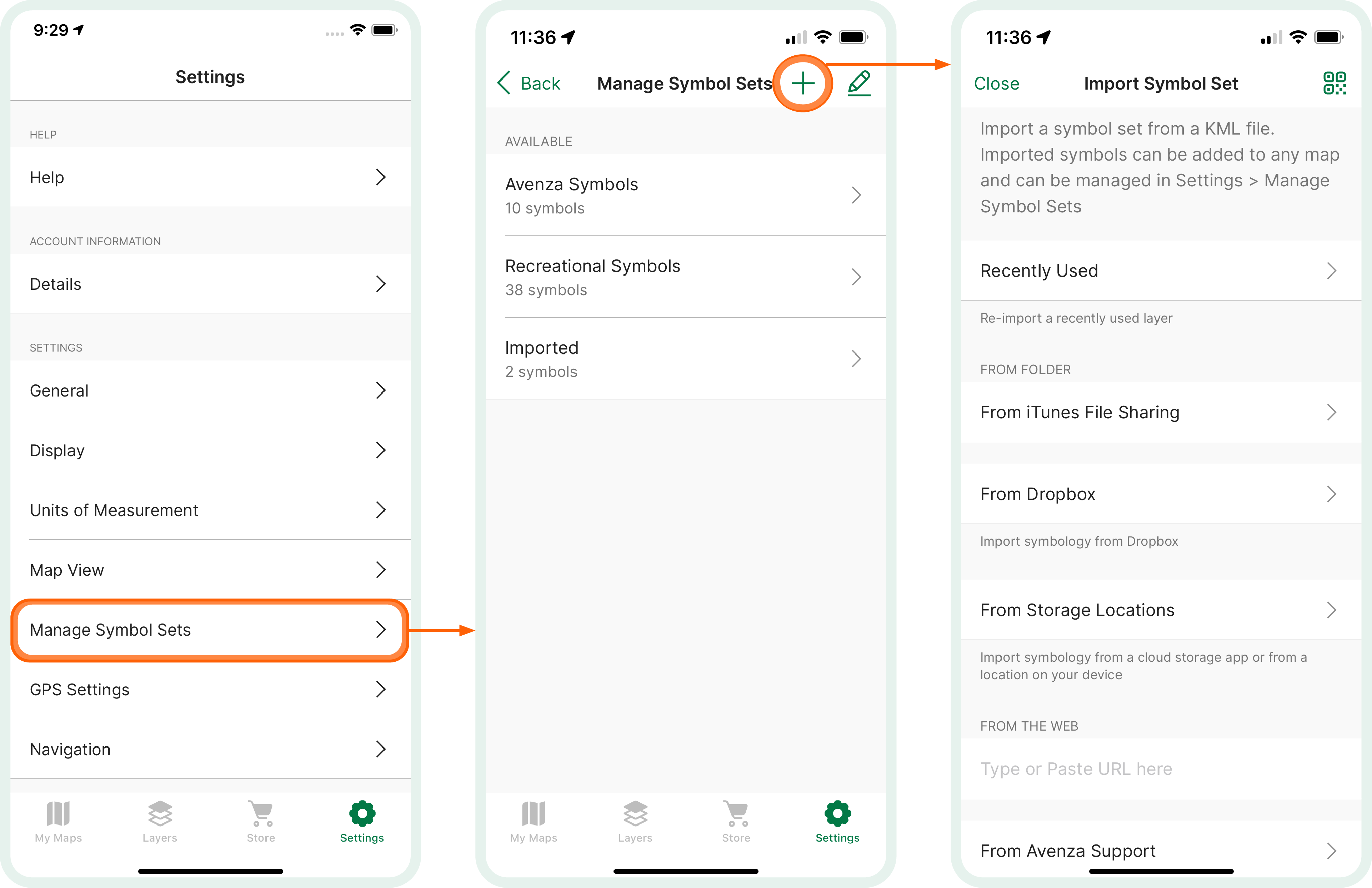 Manage Symbol Sets – Avenza Maps