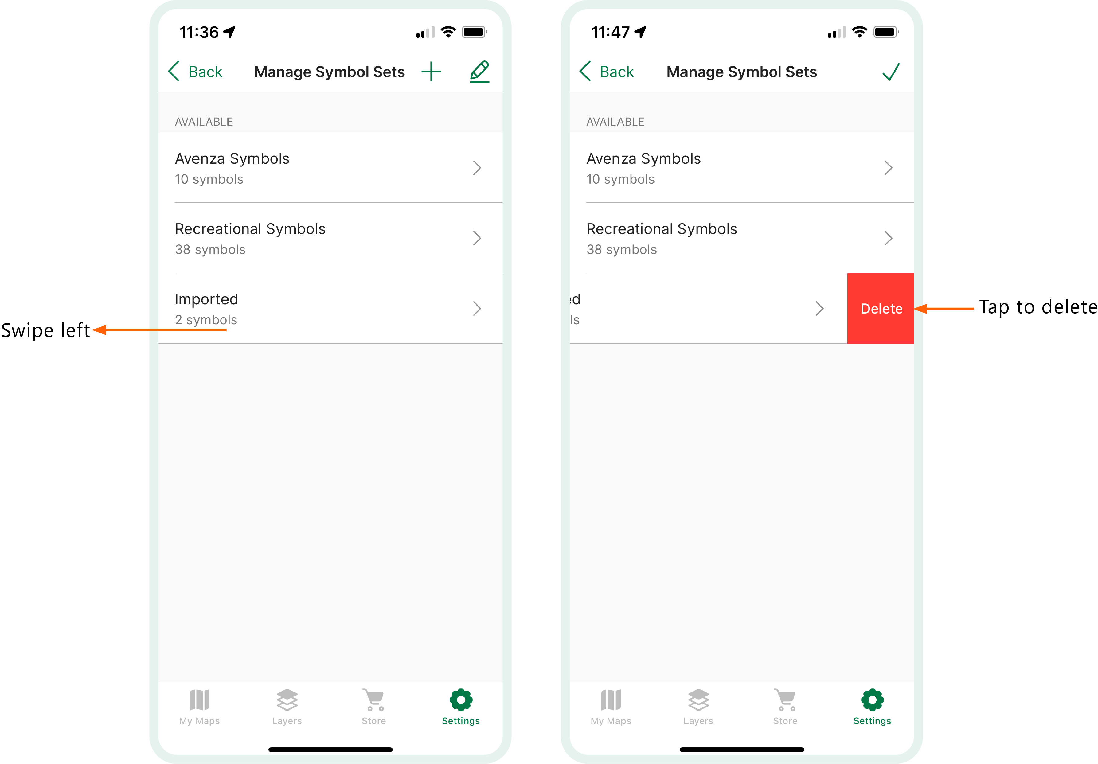 Manage Symbol Sets – Avenza Maps