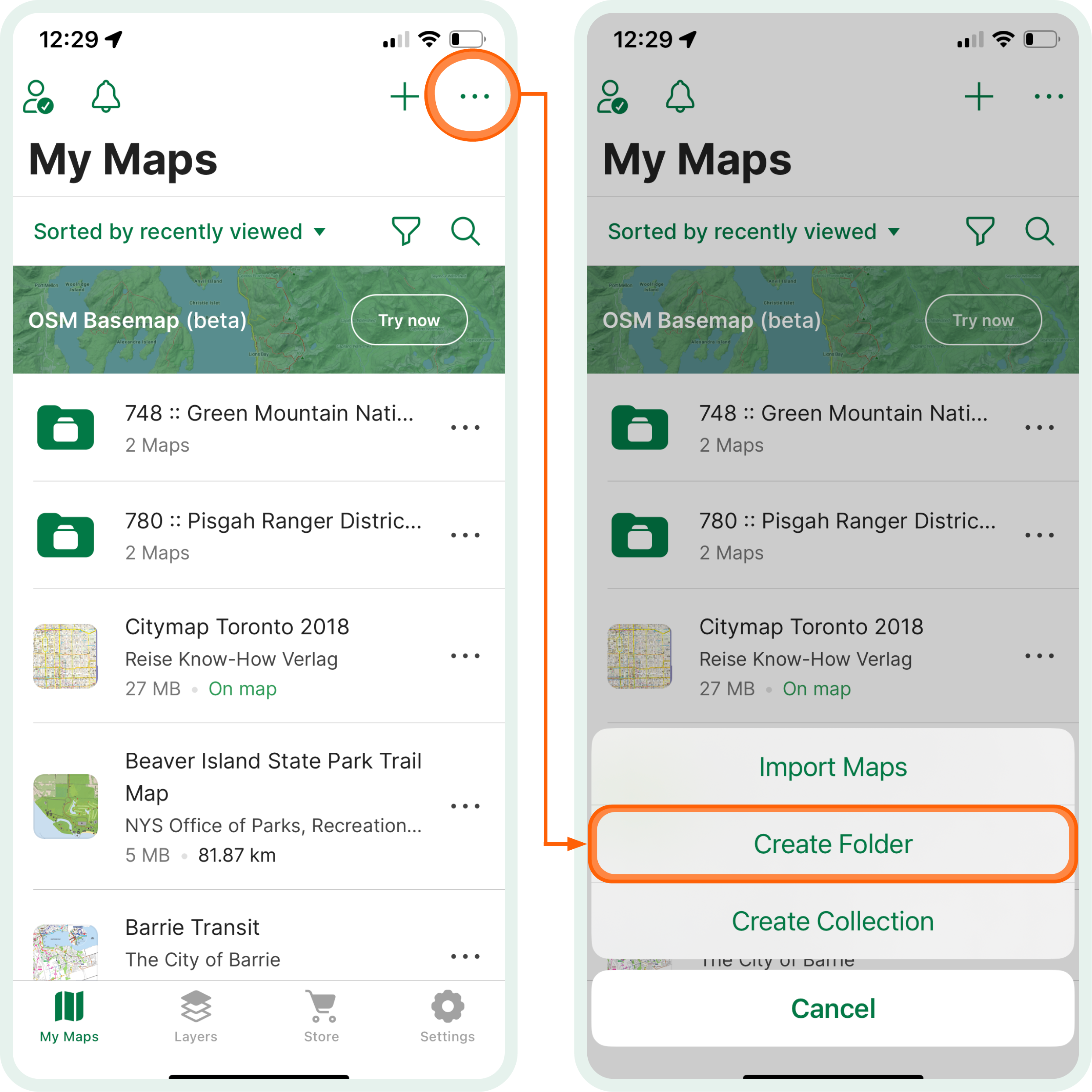 Map folders vs. Collections – Avenza Maps