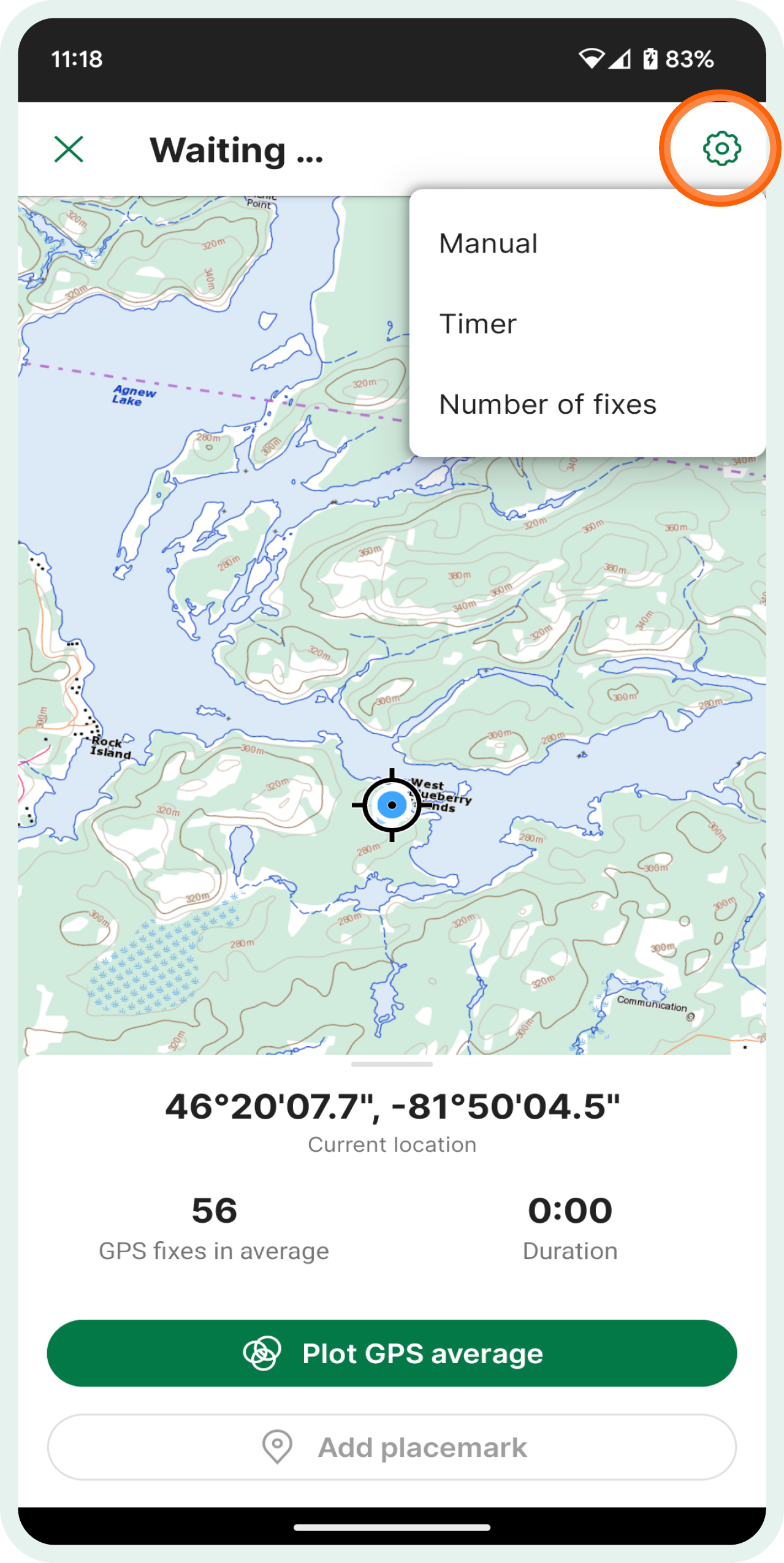 Plot GPS Average – Avenza Maps