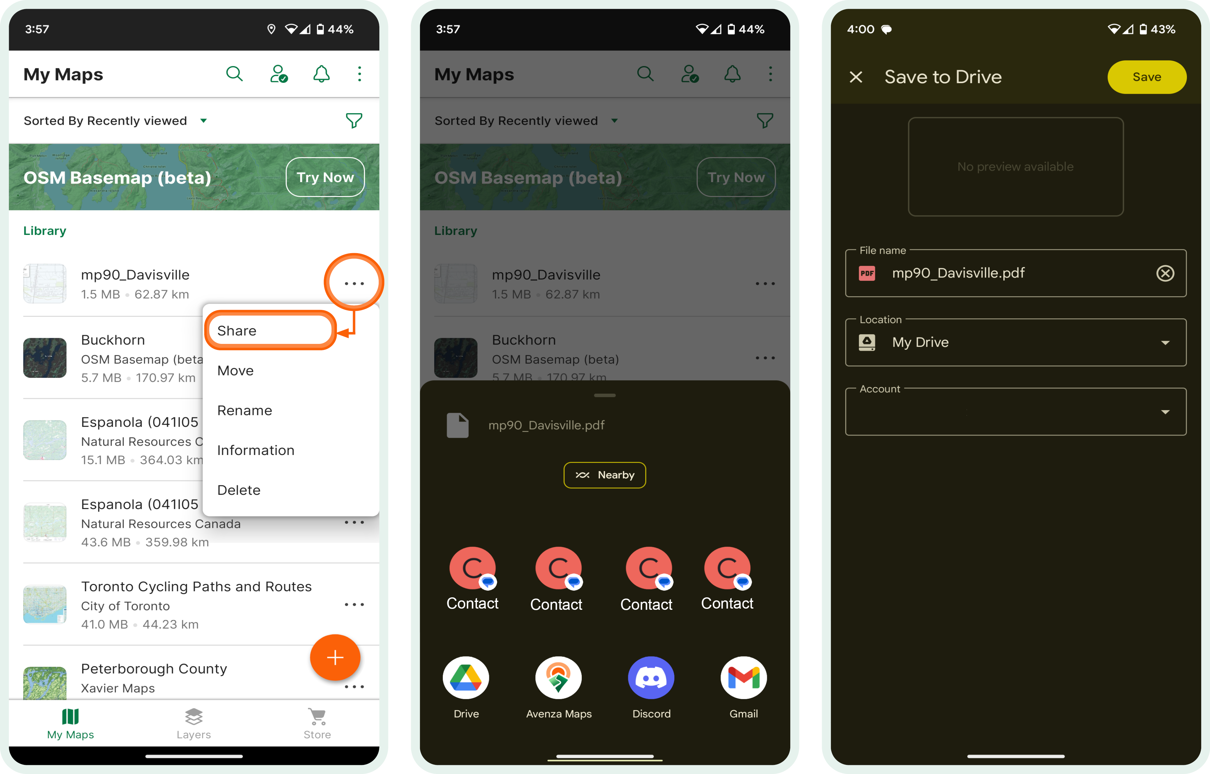 Sharing Maps – Avenza Maps