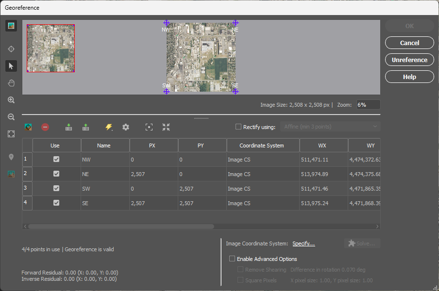 Why do I have a "Map not referenced" message on my map? – Avenza Maps